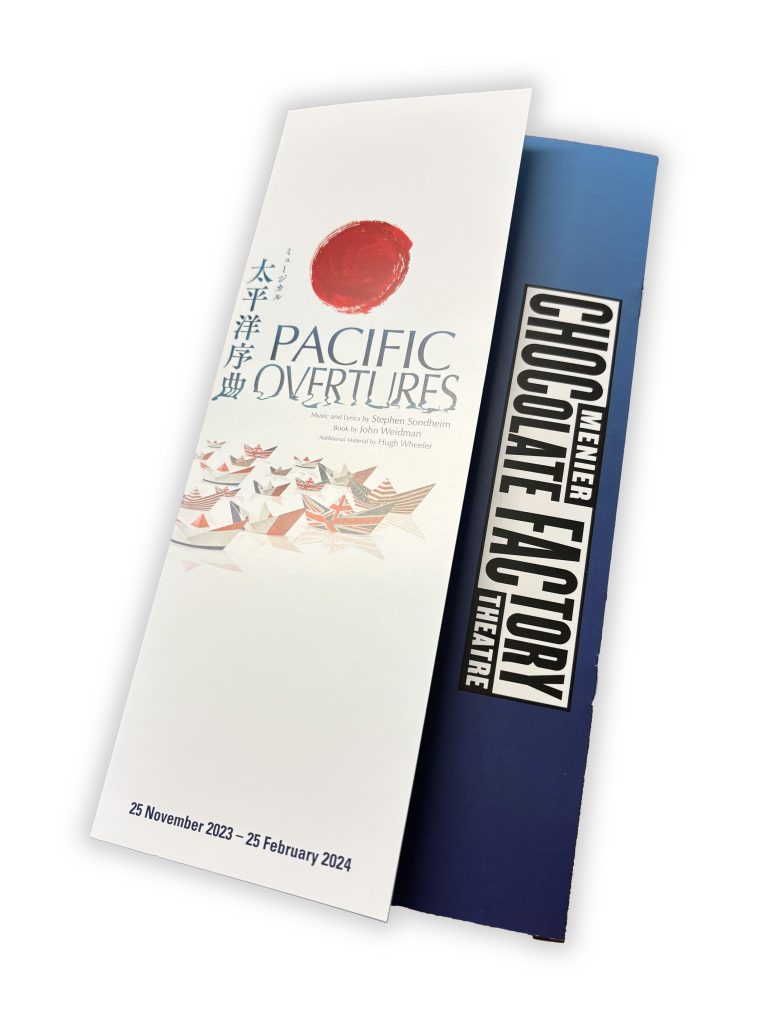 Pacific Overtures - Programme | Menier Chocolate Factory